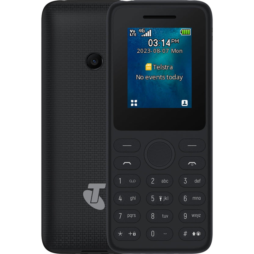 Telstra Prepaid T-Lite 4G 128MB Black (AU Version) – Tech Tack