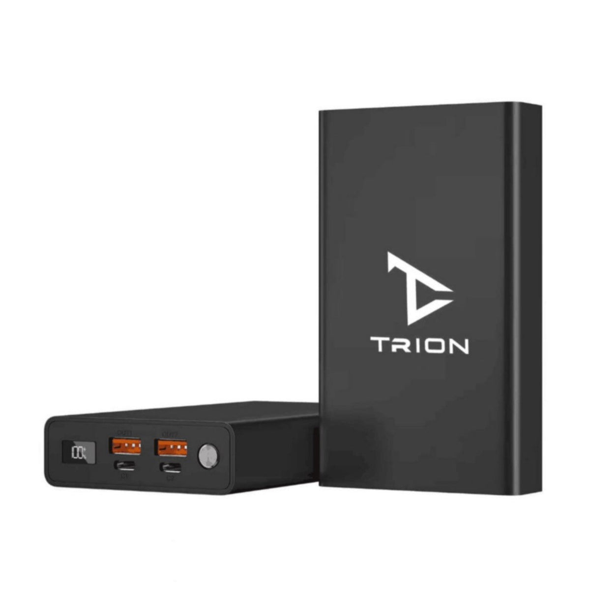 Trion 100W IS-LP02 20000mAh Power Bank With Digital Display, Dual USB – Tech Tack
